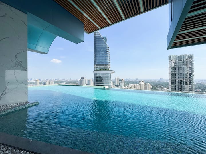 1br | Open City View · Distant River - Bangkok
