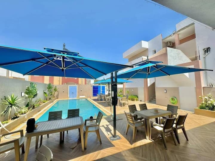 S+3 • Vue Mer • Résidence Calme Familiale - Kelibia