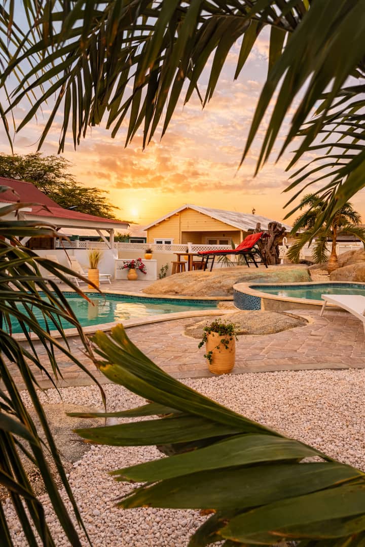 The Manco Five Lodges | Hidden Paradise | Poolarea - Aruba