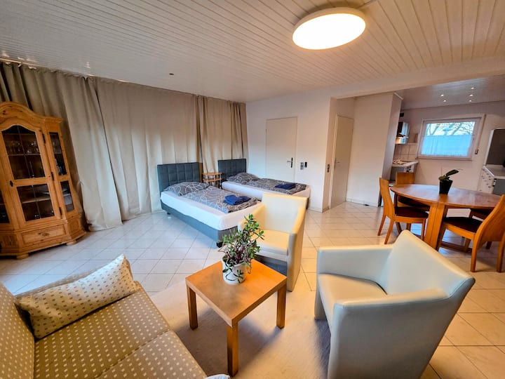 Großzügiges Apartment Mit 4 Betten Und Balkon - Nierstein