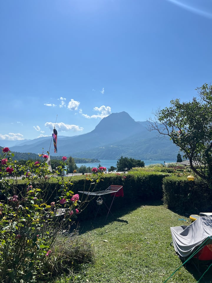 Maison Avec Vue Sur Le Lac De Serre-ponçon - Réallon