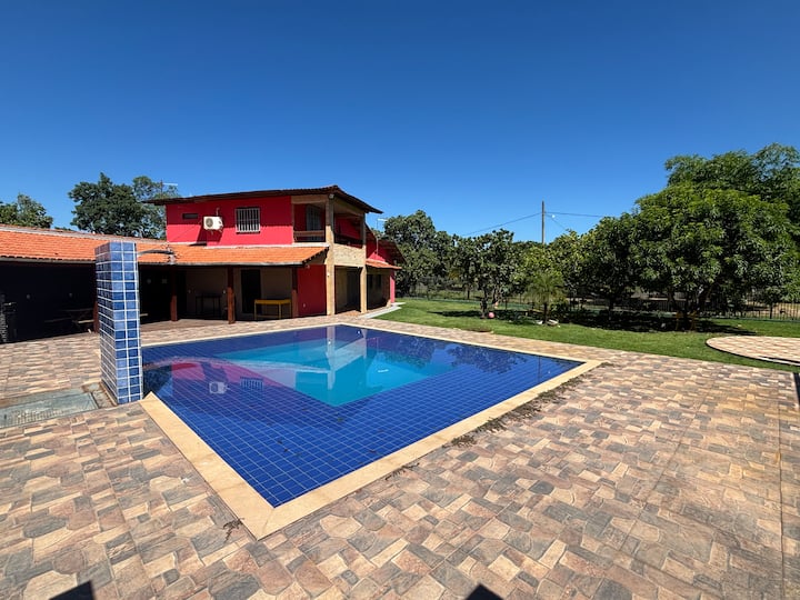 Chácara Com Piscina E Acesso Direto Ao Rio - Barreiras