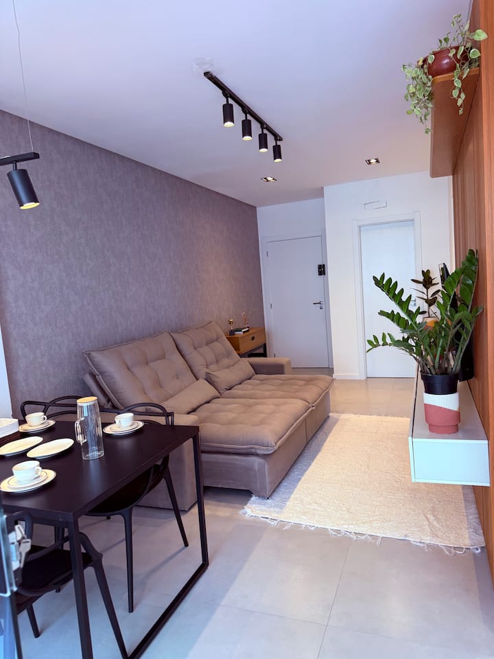 New Apartment With 2 Suites + Amenities + Sea View - Itapema