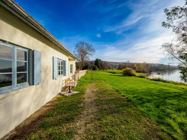Le Bras De La Seine - La Maison Au Bord De L'eau - La Roche-Guyon