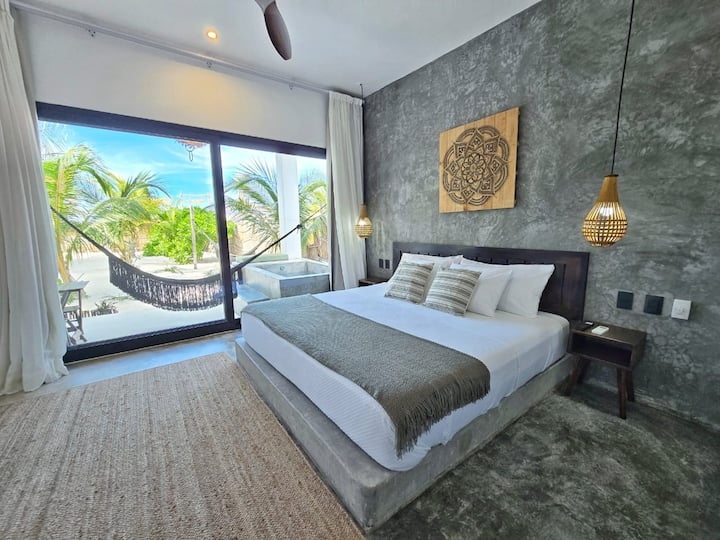 Boutique Room By The Beach - Holbox