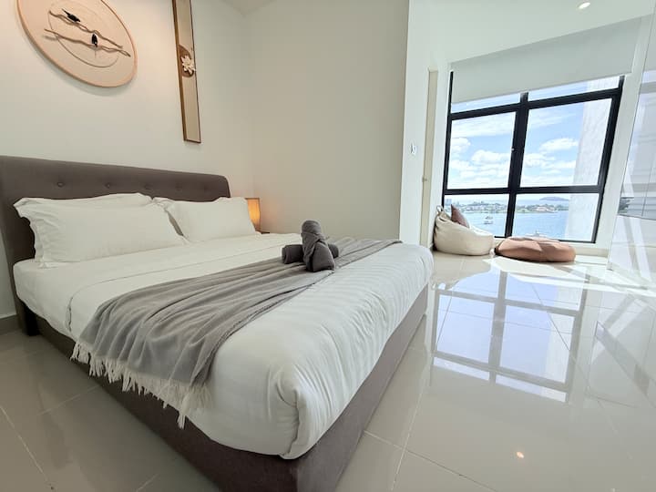 【Ts14】seaview Service Suites The Shore Cbd@kk - Sabah