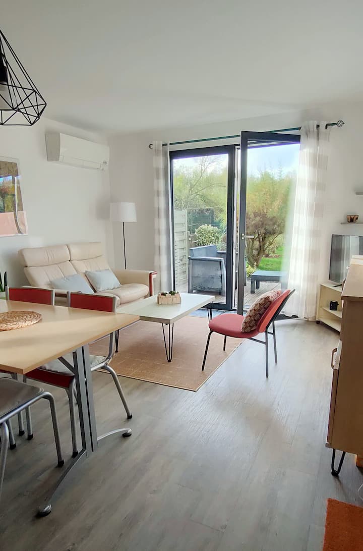 Le Maraisien, Chalet Cosy Au Bord D'un Marais - Béthune