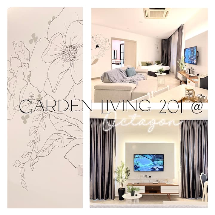 201 Octagon Ipoh City | New Reno | 1-7pax| Netflix - Ipoh