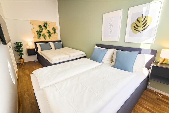 Luma 2 - 2 Zi Apt Mit Balkon & Smart Tv- Pieschen - Dresden