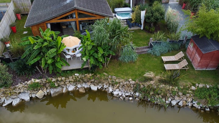 Ô85 - Cottage & Jacuzzi, Bord De Lac, Proche Reims - Marne