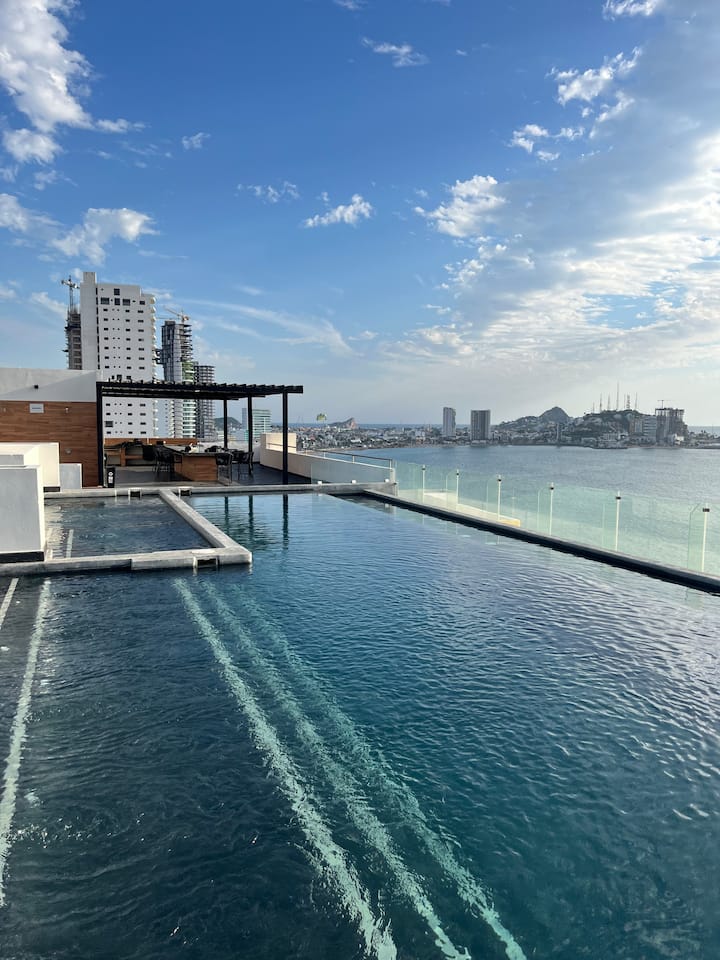 Excelente Departamento A 20 Pasos De La Playa - Mexico