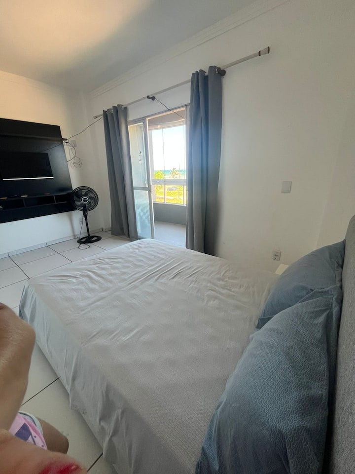 Apartamento Com Varanda Frente Ao Mar - Serra