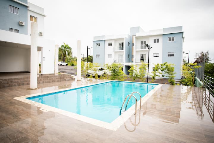 Apartamento Moderno De 2 Habitaciones Con Piscina - République dominicaine
