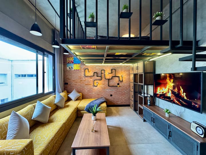 Unique Loft - Walk To Train Station - Rabat