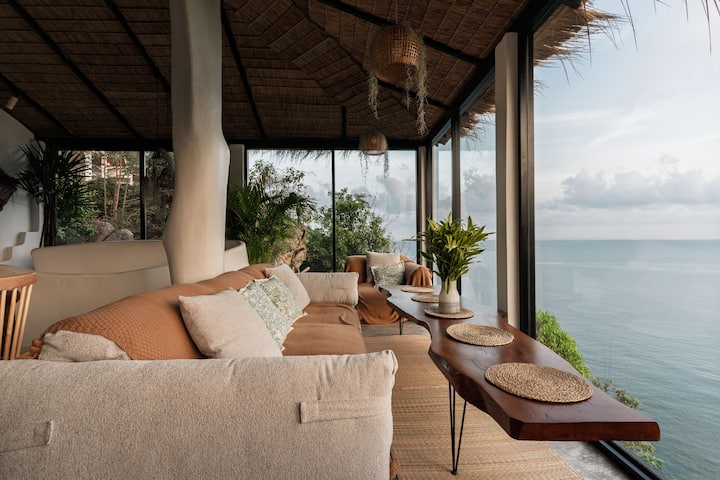 Cliffside Organic Pool Villa · Sea & Mountain View - Ko Pha Ngan