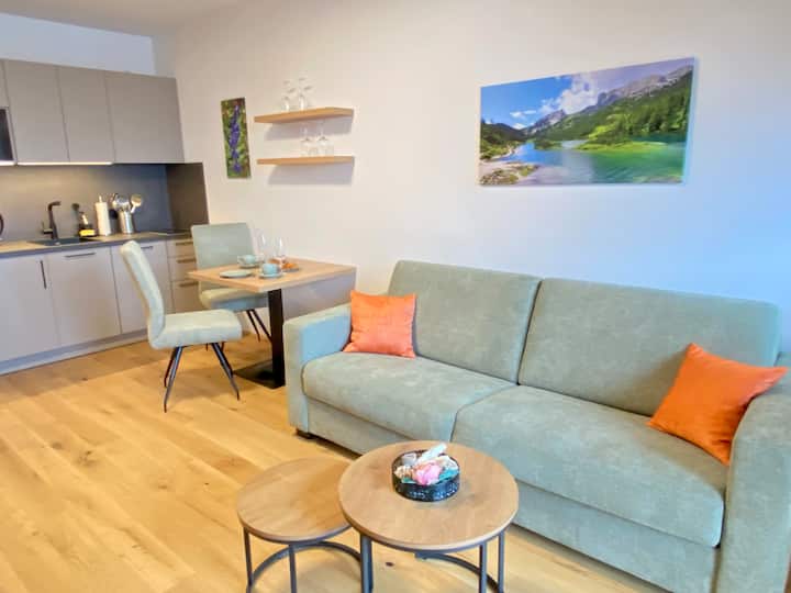 Helles Appartement Bergblick - Tauplitz, Skilift - Tauplitz