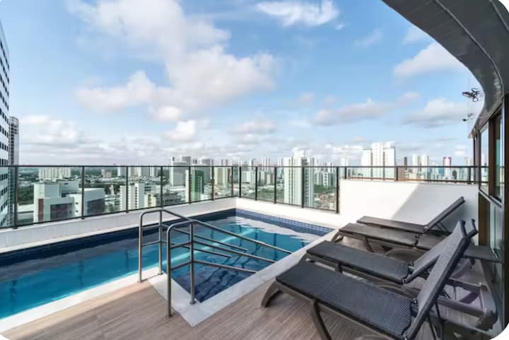 Conforto E Localização Perfeita Em Boa Viagem - Recife