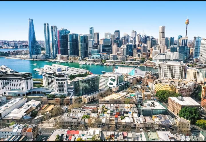 Harbour-side 4 Bed 3 Bath House+garage In Pyrmont - Sydney