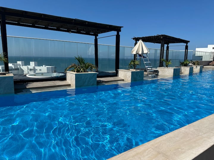 Apartamento Con Acceso A Playa En Reserva Del Mar - コロンビー サンタ・マルタ