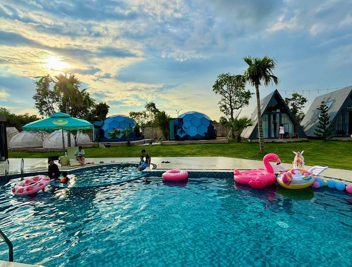 Utopia Glamping - Khu Cắm Trại Nghỉ Dưỡng ở Tphcm - Ciudad Ho Chi Minh