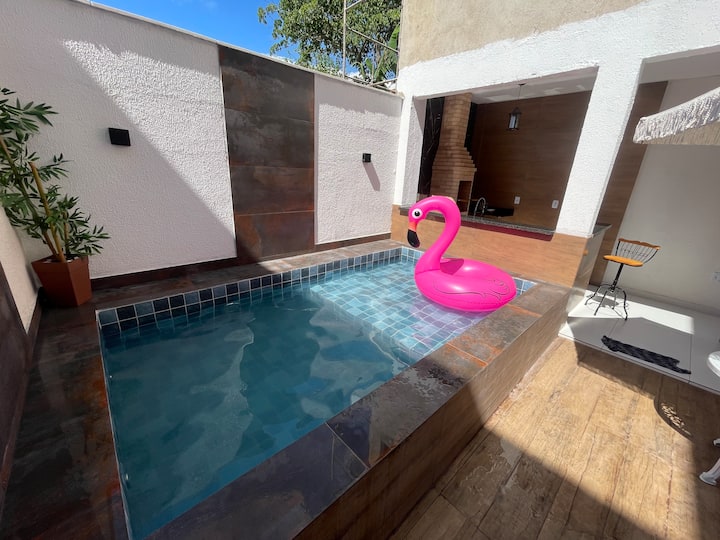 Linda Casa Beira-mar  Com áRea Gourmet E Piscina - Brazil