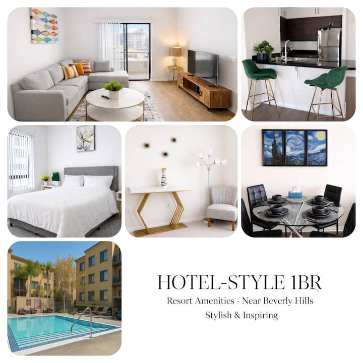 Resort-style 1br | Pool & Gym Near Beverly Hills - Miracle Mile - Los Angeles