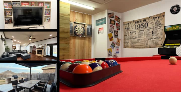 Candy Land Lane- 3 Bedrooms | Retro Game Room! - Abilene, TX