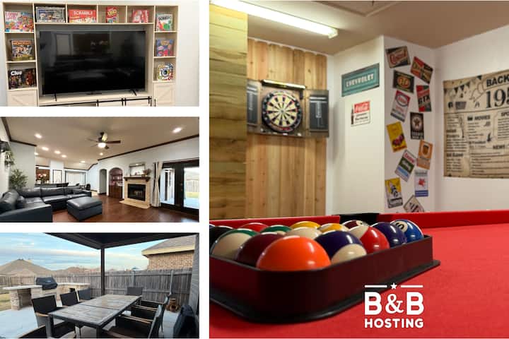 Candy Land Lane- 3 Bedrooms | Retro Game Room! - Abilene, TX