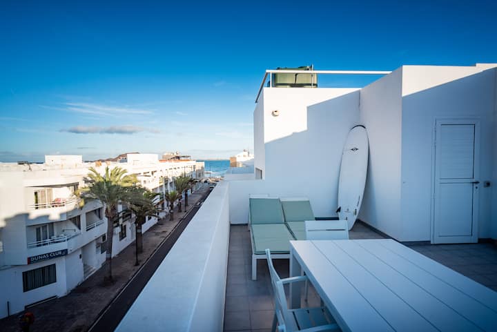 3-bed Apartment · Terrace · 2 Min To Sea - Corralejo