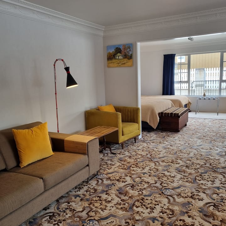 The Axminster. 
Self Contained, Sleeps Up To 6. - Taupō