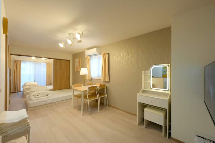 도보 1분 지하철역/남바전철로 5분/넓은 집/호텔린넨 사용 103 - Osaka