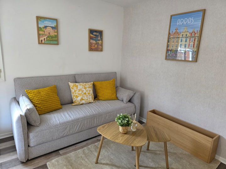 Appartement T2 Centre Gare | 1 Chambre | Parking - Arras