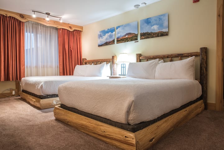 Two Queen Accessible Room | Adirondack Retreat - Lake Placid, NY