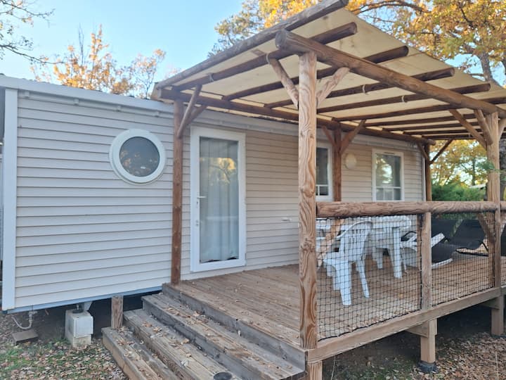 Mobil Home Dans Camping Sainte Croix De Verdon - Bauduen