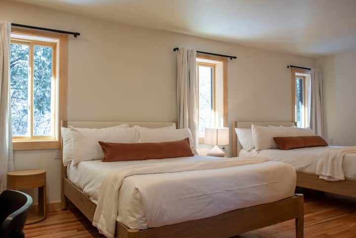 Two Queen Suite W/ Soak Tub | Adirondack Retreat - Lake Placid, NY