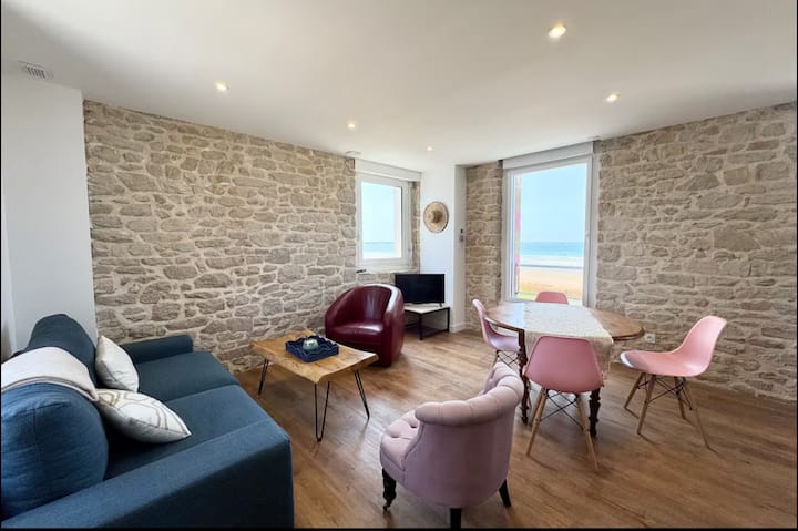 Magnifique Appartement De Charme Face à La Mer - Plage de Quiberon