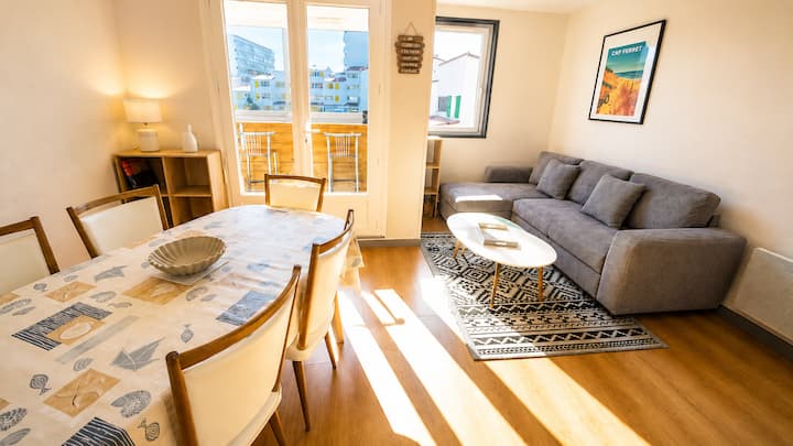 T2, Parking Privé, 150m De La Plage Et Restaurants - Saint-Jean-de-Monts