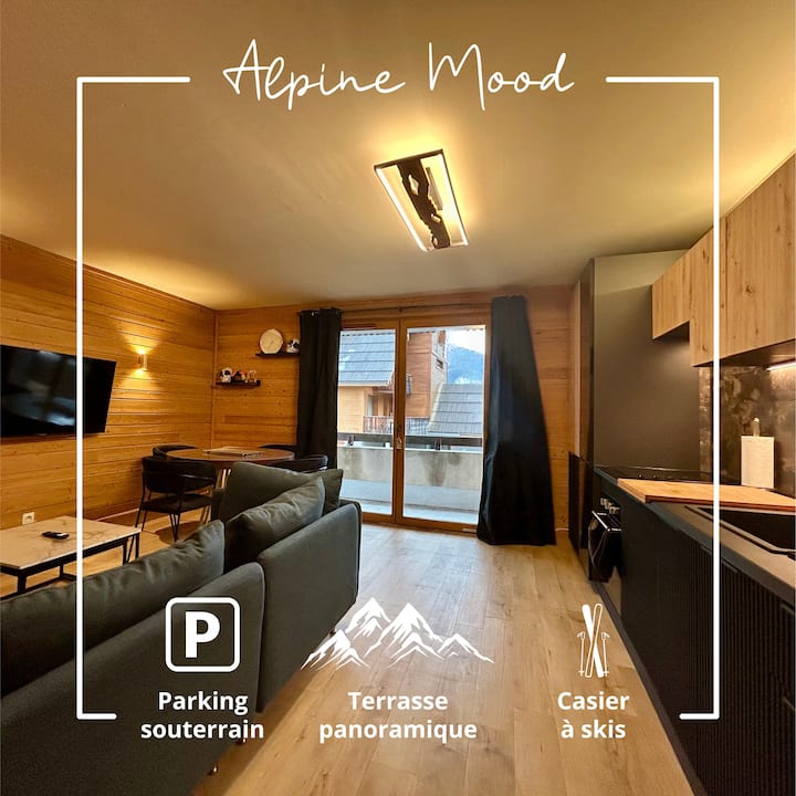 Alpine Mood - Vue - Balcon - Parking - Pra-Loup
