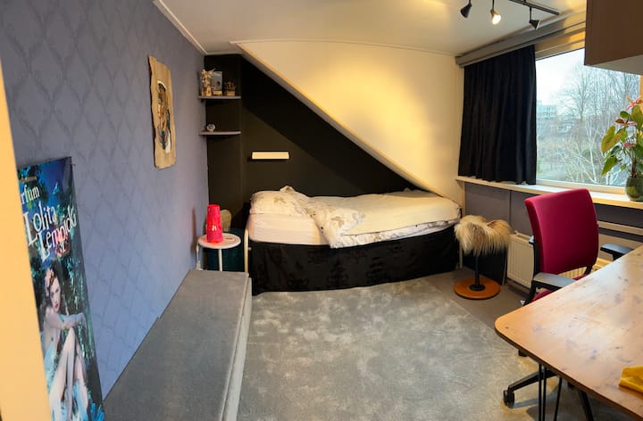 Een Intiem Slaapplaatsje Onder Het Dak. - Uitgeest