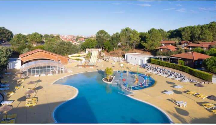 Mobil-home Spacieux à Mimizan Proche De La Plage - Mimizan-Plage