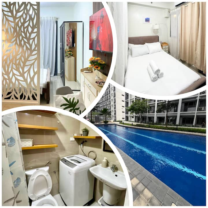 Homey Shore Residences 1 Br For 4 Near Moa Airport - Manila