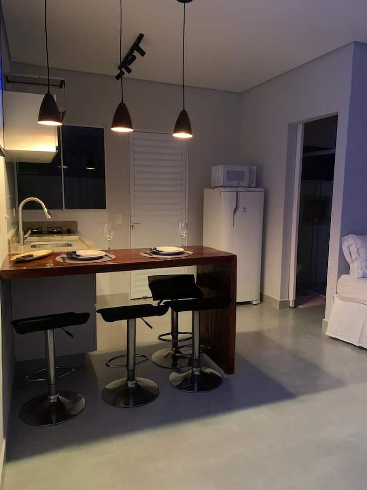 Lua Nova 2 Studio 30m2 à 40 Metros Da Praia - Caraguatatuba