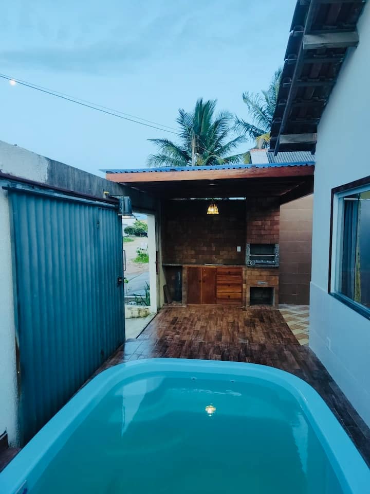 Casa Com Piscina A 5 Minutos Do Mar - Prado, Brazil