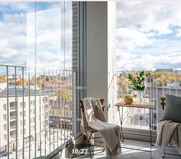 Ylin 8.kerros. Hyvät Näköalat Kaupungille. - Turku