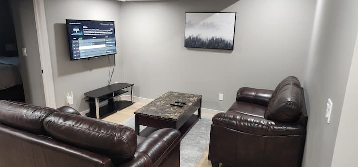 Cozy 1 Brm, 1 Queen Bed Basement Suite - Edmonton