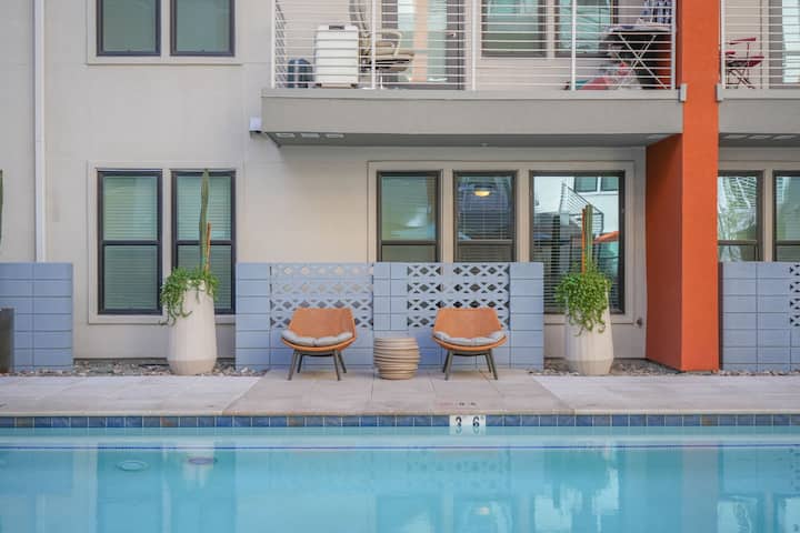 Stylish Tempe Hot Spot! 1br W/ Pool Near Downtown! - Tempe, AZ