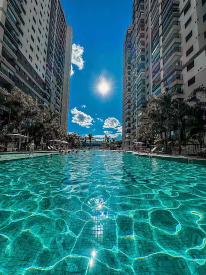 Apartamento Frente Piscina Com Vaga De Garagem - Osasco