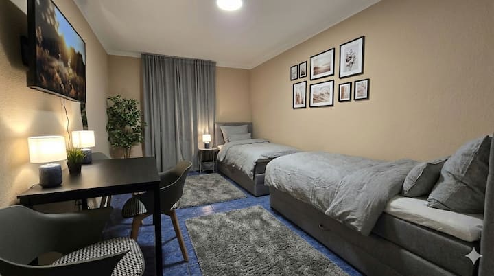 City Apartment Bamberg - Parkplatz, Wlan, Balkon - Bamberg