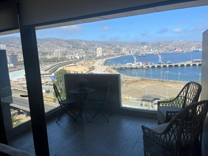 Maravilloso Dpto Mirador Barón 2d 2b - Valparaíso
