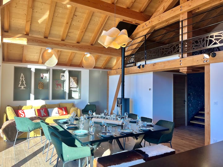 Chalet Premium 10/12 Personnes - Sfl 1450 - Saint-François-Longchamp